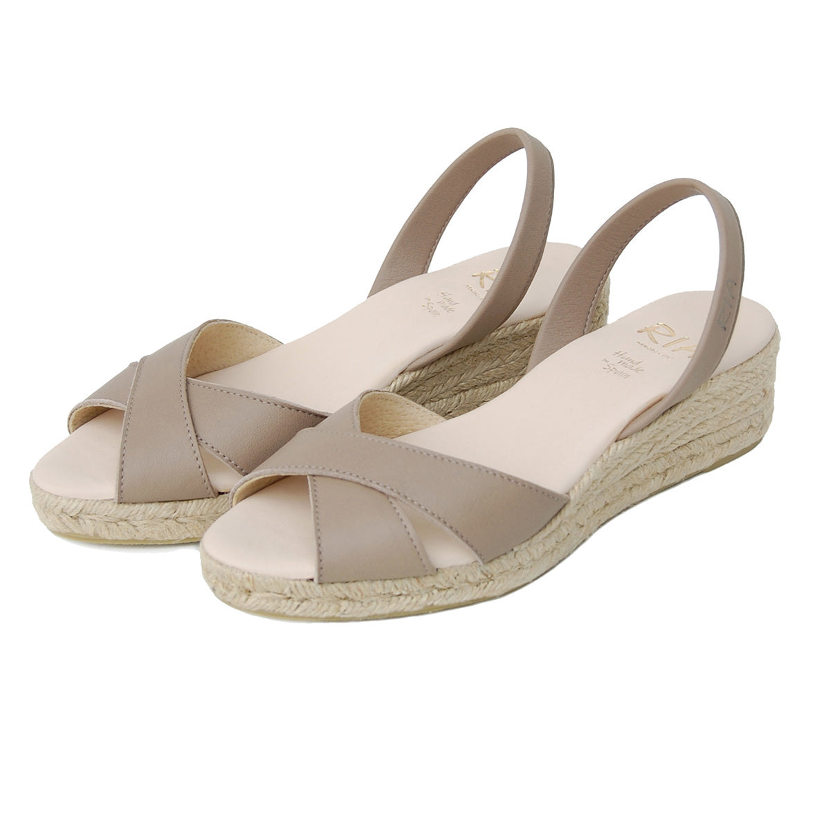 Loretta Low Jute Wedge Espadrilles in Putty – RIA Menorca Australia